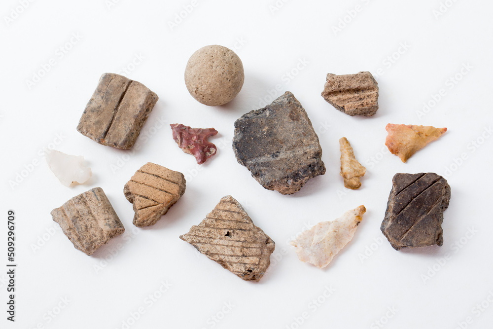 Native American Indian Artifacts Stock Photo | Adobe Stock