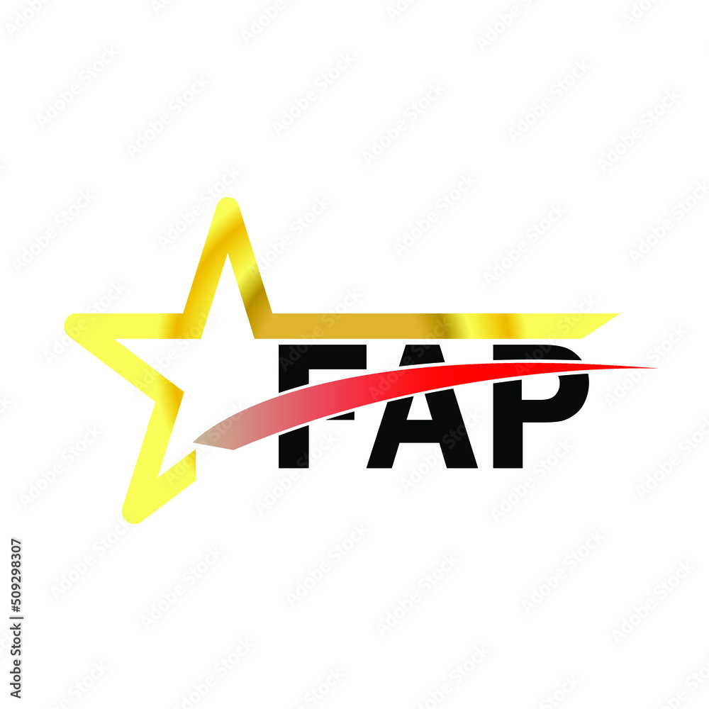 FAP letter logo design. FAP creative letter logo. simple and modern ...