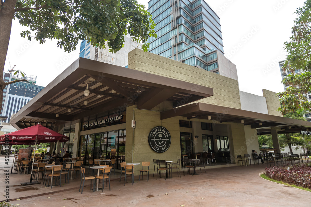 Apas, Cebu City, Philippines - May 2022: The Coffee Bean and Tea Leaf ...