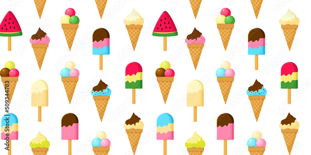 Cute Ice Cream Cone Backgrounds
