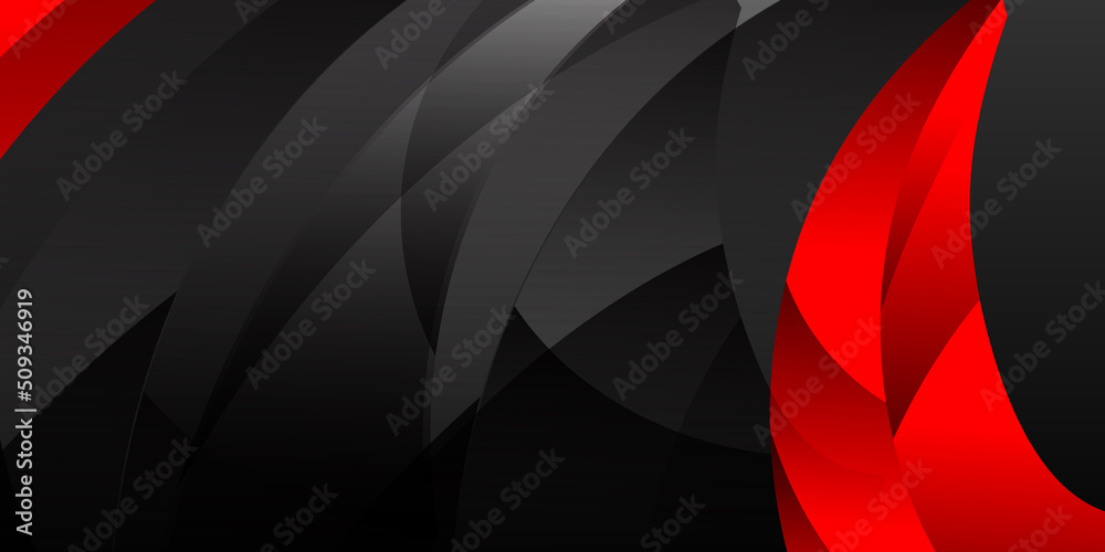 Modern red and black background vector Stock Vector | Adobe Stock