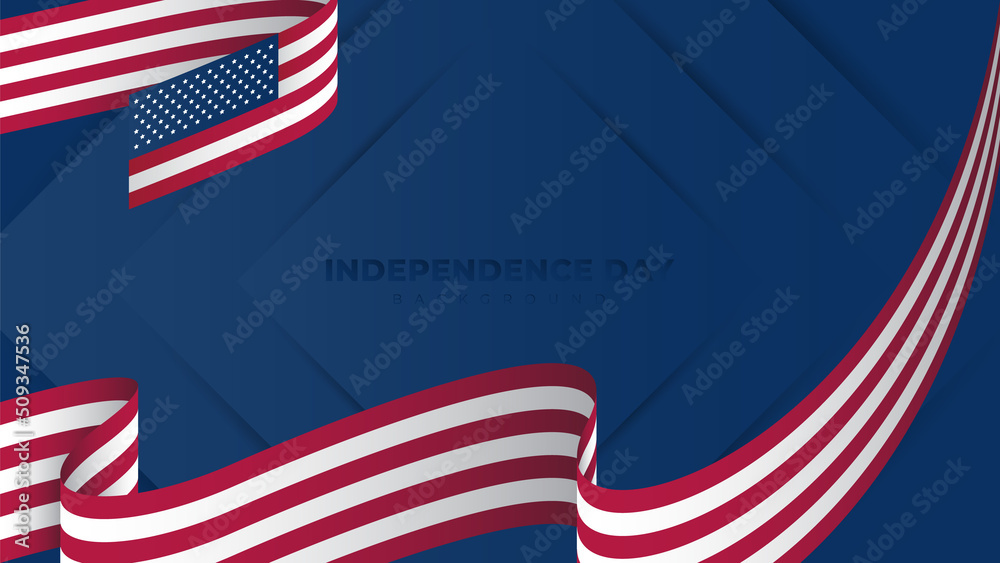 usa independence day background design template Stock Vector | Adobe Stock
