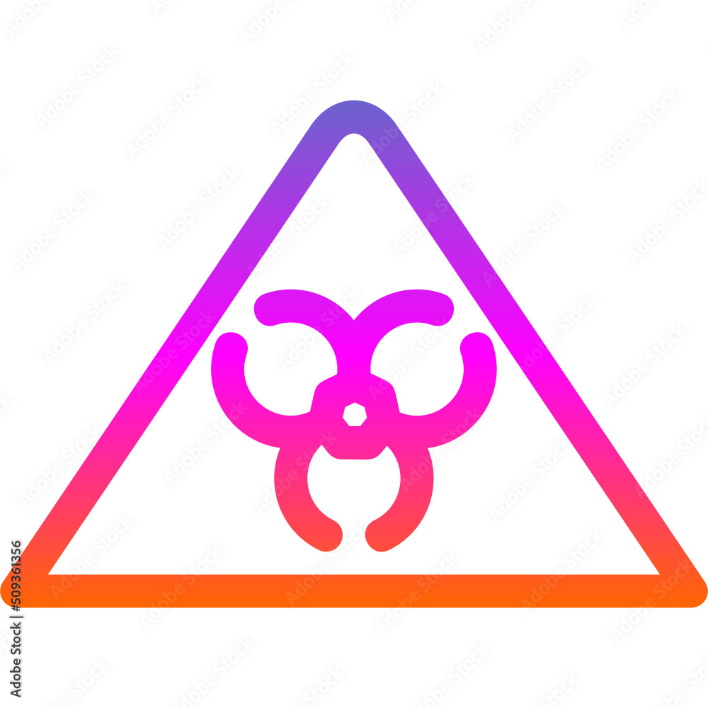 Dangerous Goods Icon Stock Vector | Adobe Stock