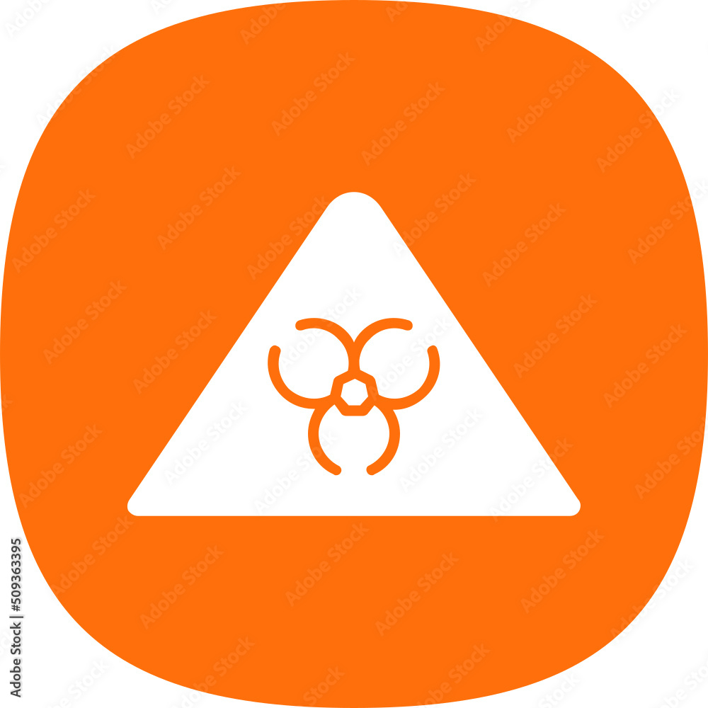 Dangerous Goods Icon Stock Vector | Adobe Stock