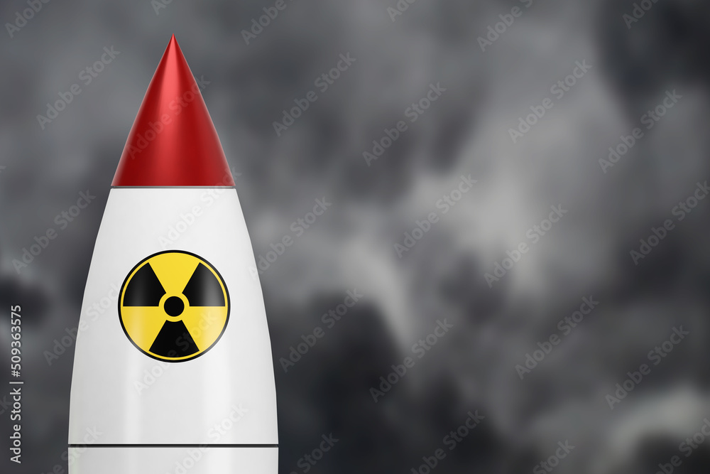 nuclear missiles atomic bomb 3D Stock Illustration | Adobe Stock