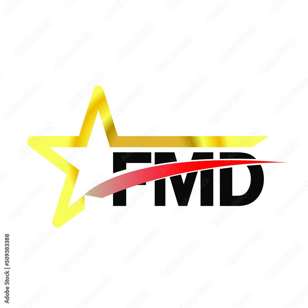 FMD letter logo design. FMD creative letter logo. simple and modern ...
