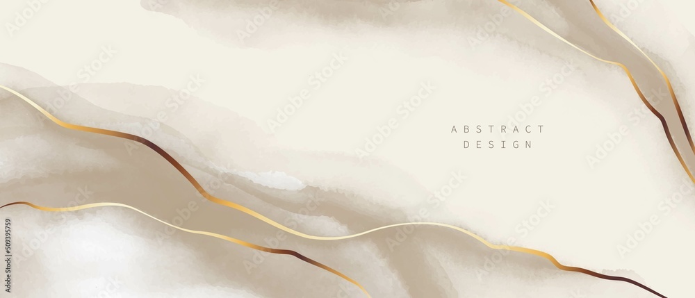 Elegant marble, stone texture. Watercolor, ink vector background ...