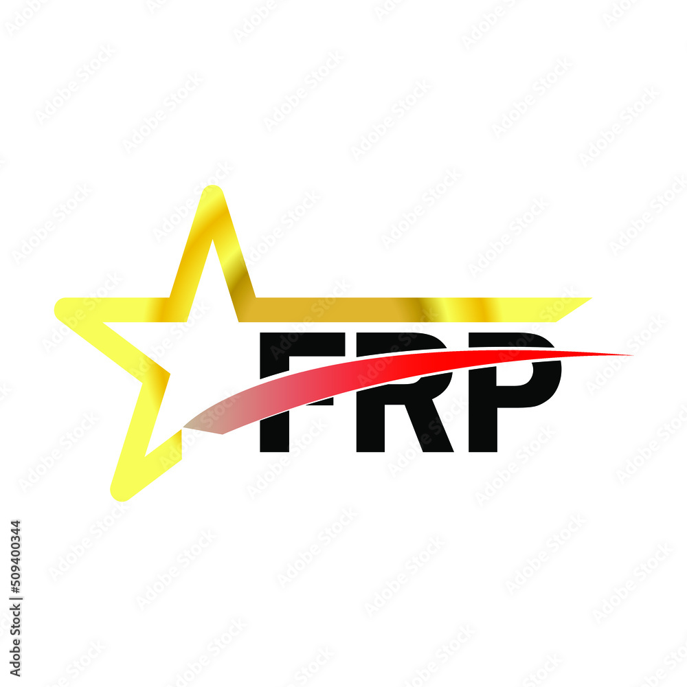 FRP letter logo design. FRP creative letter logo. simple and modern ...