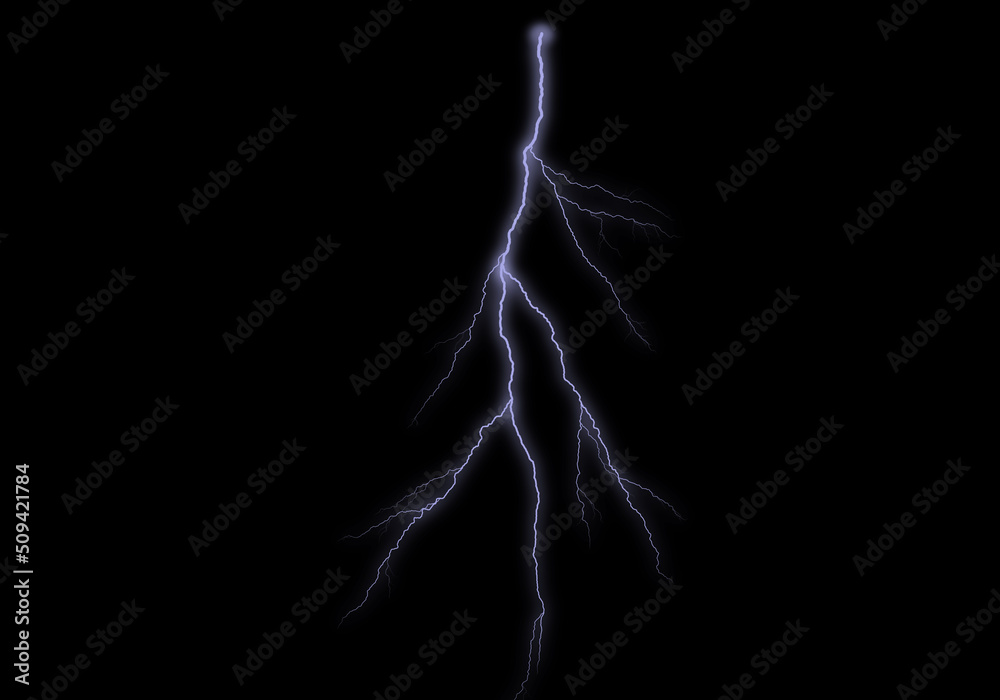 Realistic Lightning Texture Overlay HD Stock Illustration | Adobe Stock