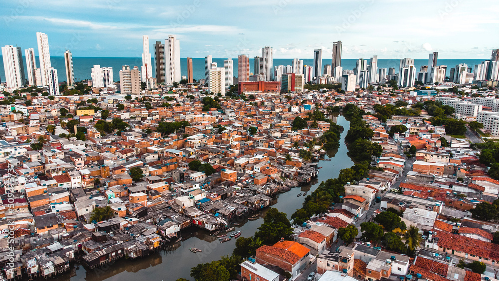 Recife Pernambuco Nordeste RioMar Prédios Casas Pina Cabanga Afogados ...