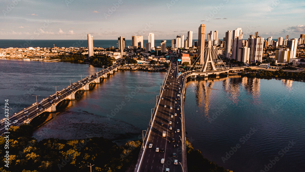 Recife Pernambuco Nordeste RioMar Prédios Casas Pina Cabanga Afogados ...
