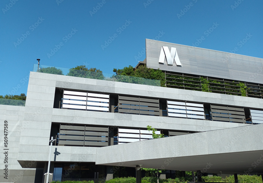 Offices of the Greek company MYTILINEOS S.A. which is a Greece-based ...