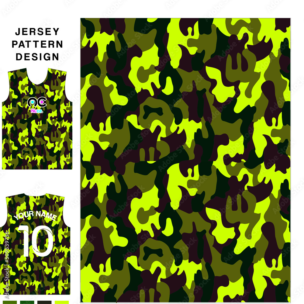 Jersey printing design pattern for soccer, badminton, basketball ...
