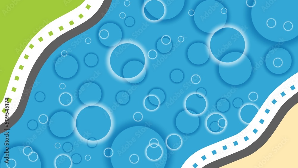 Abstract bubble blue backgrounds illustration and textures with ...