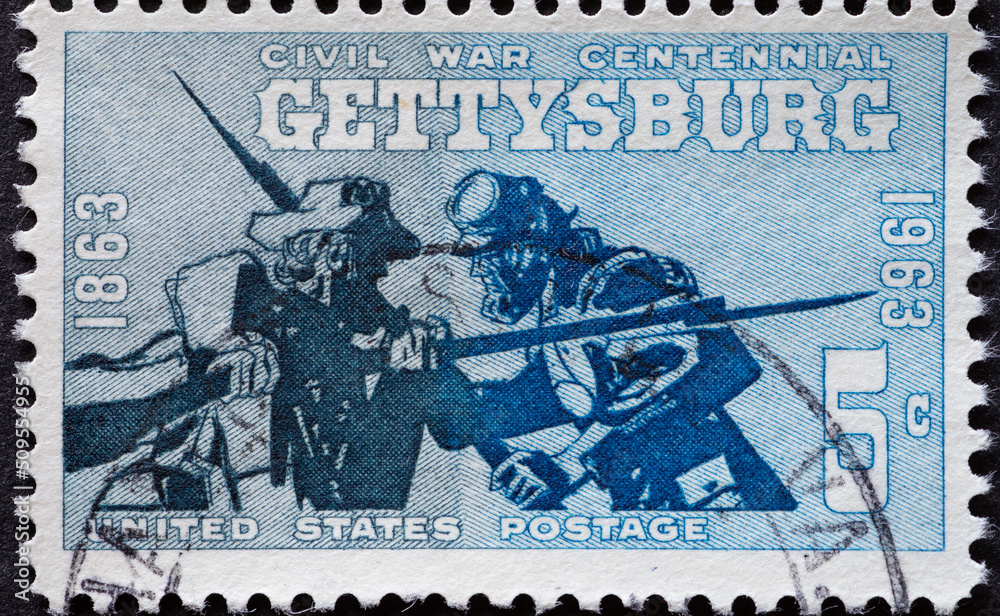 UNITED STATES - CIRCA 1963: a postage stamp from UNITED STATES ...