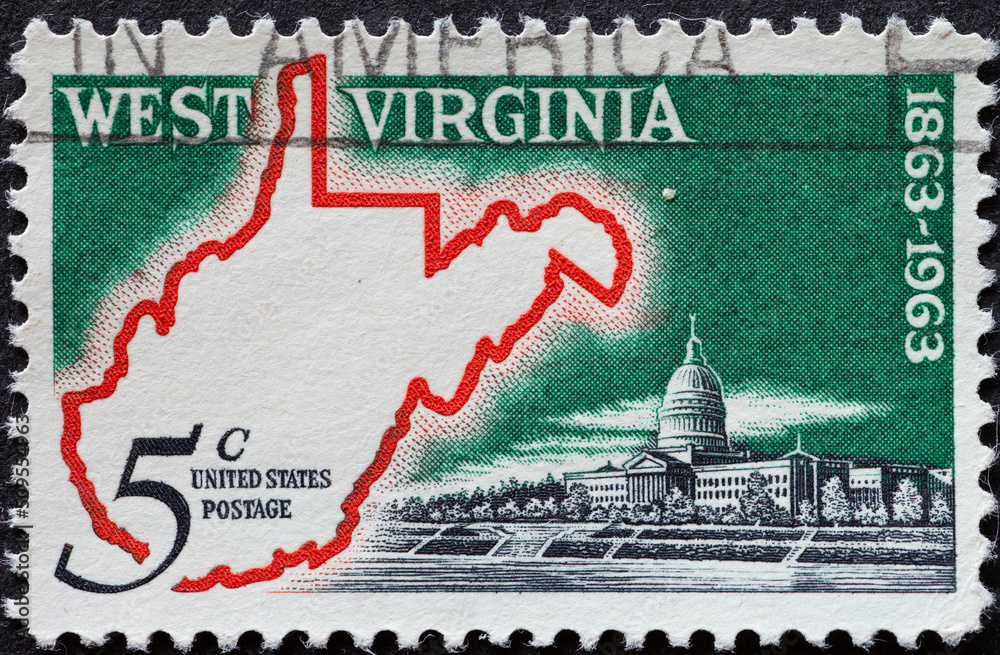 UNITED STATES - CIRCA 1963: a postage stamp from UNITED STATES ...