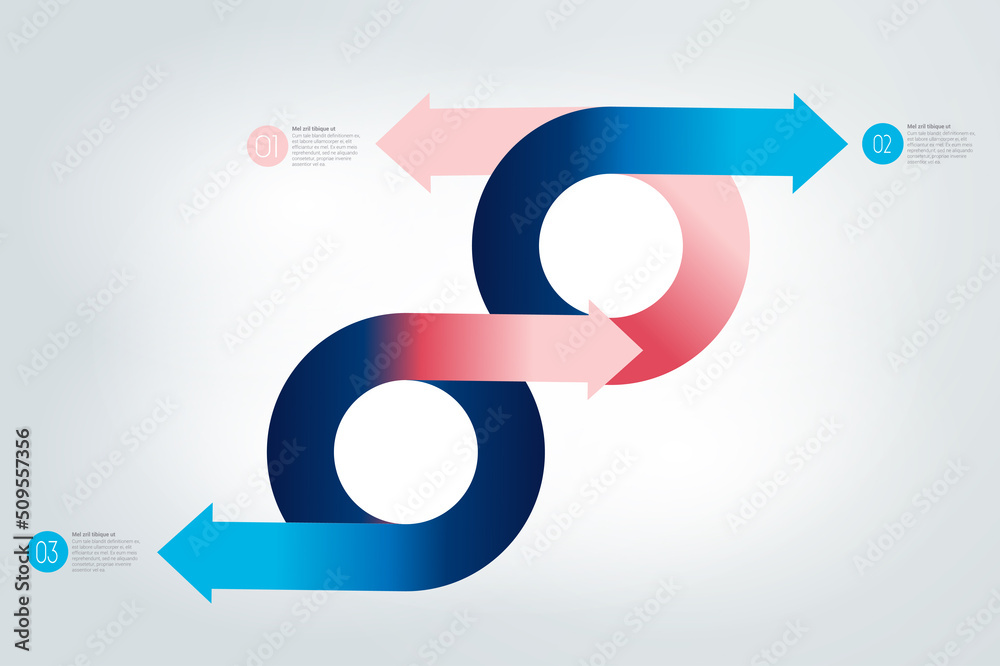 Arrow infographic, scheme, chart. Stock Vector | Adobe Stock