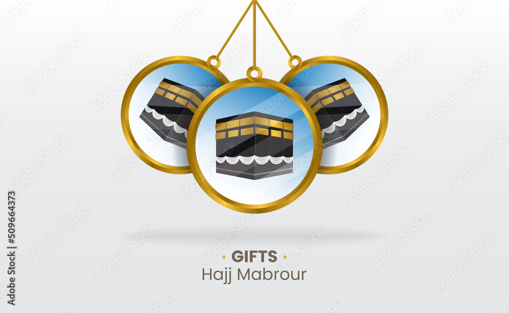 Beautiful key chain islamic kaaba design Stock Vector | Adobe Stock