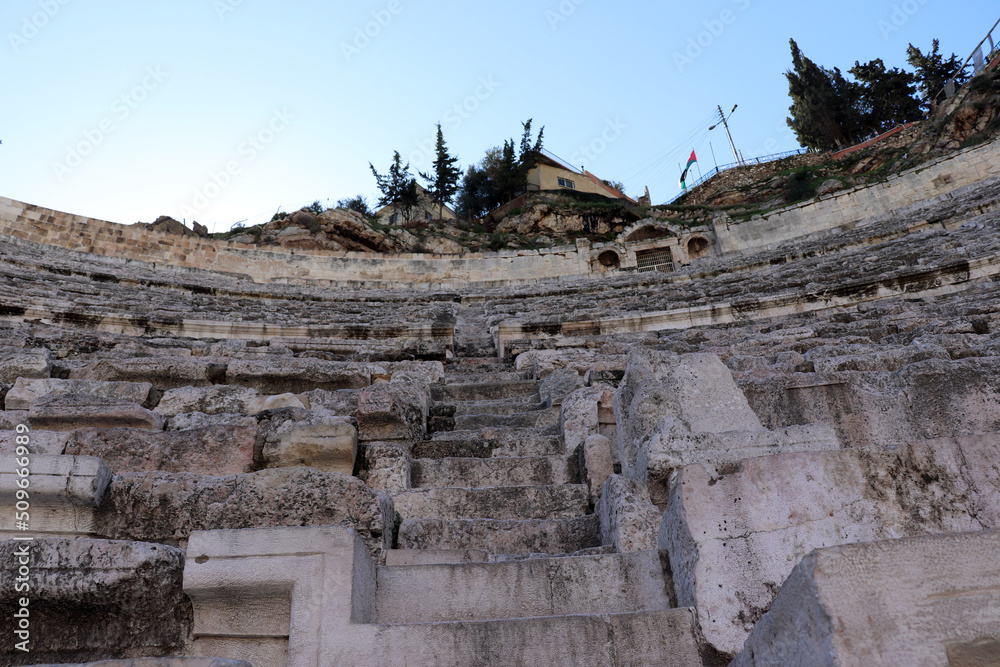 Roman amphitheatre - Amman, Jordan (downtown) roman and greek history ...