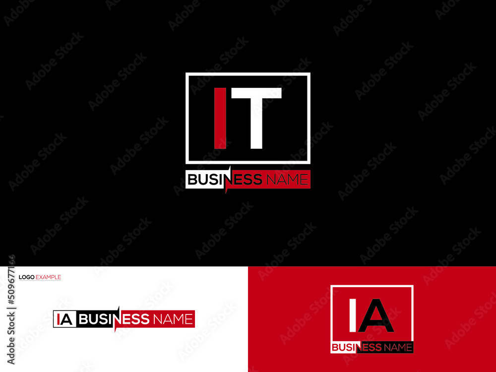 Initial IT Logo Image, Letter It ti Logo Icon Design For Your Product ...