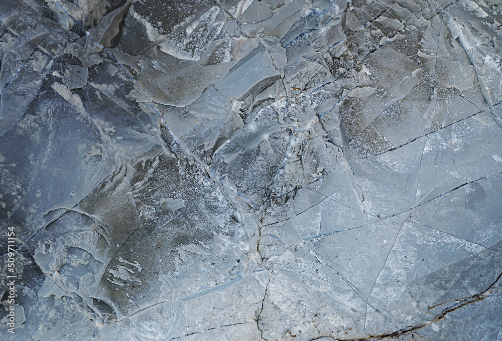 Cool Marble background. Ice cracks. Rock texture. Ice texture. Splits ...