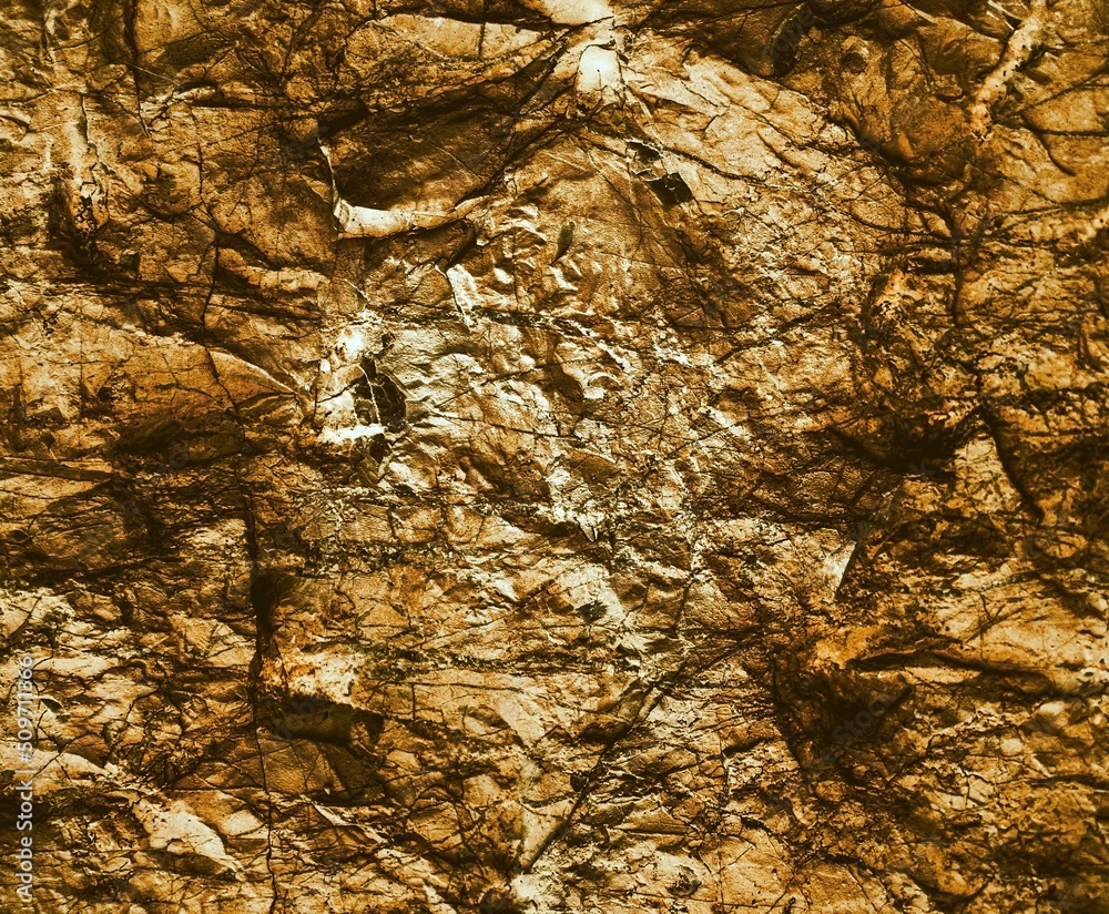 Gold texture. Golden Ore rocks. Stone background. Abstract texture ...