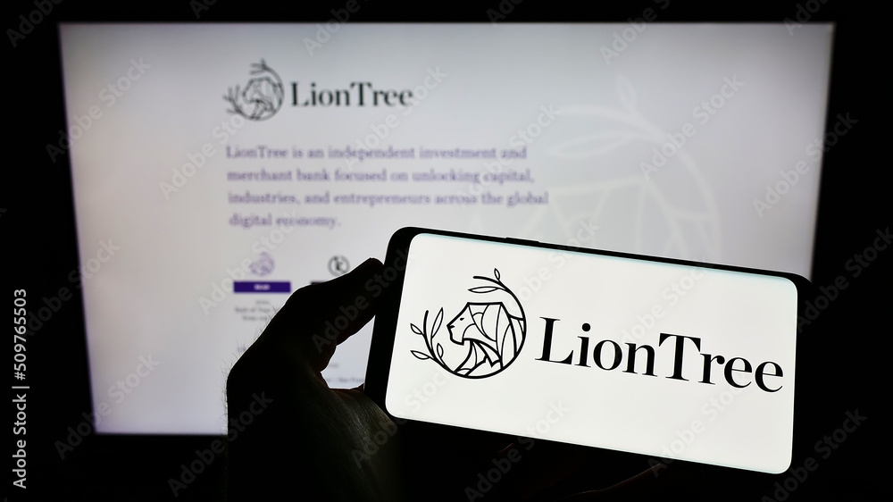 Stuttgart, Germany - 06-06-2022: Person holding smartphone with logo of ...