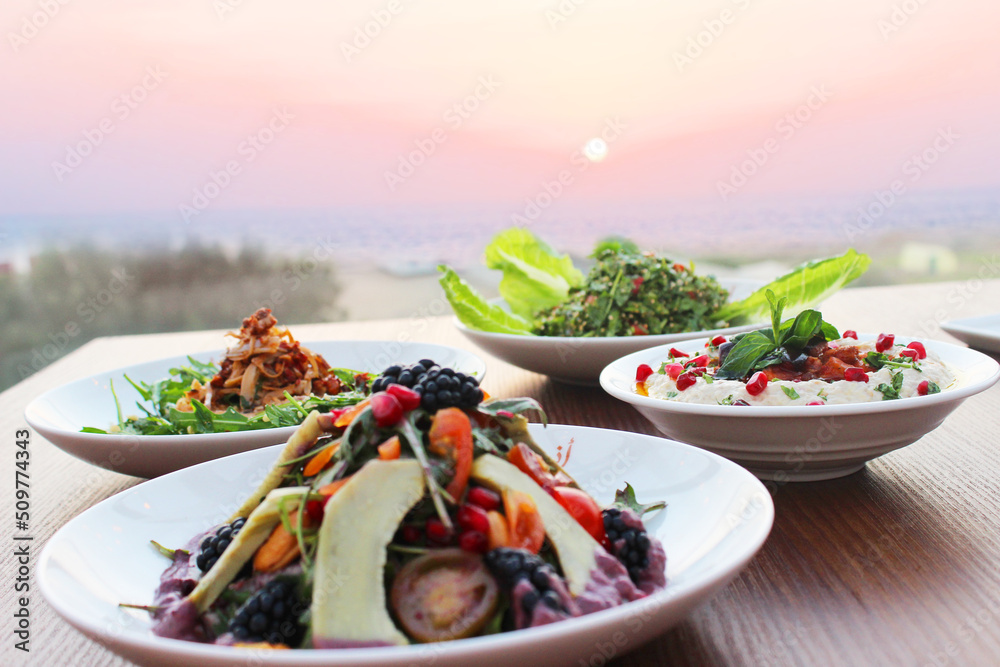 Traditional Arabic food | Arabic food backgrounds | Lebanese food ...