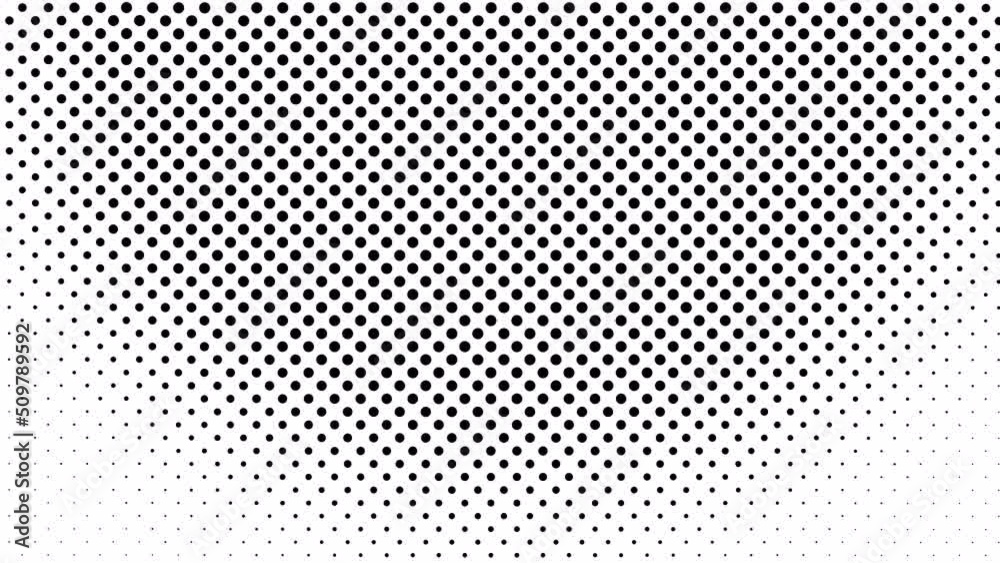 Halftone abstract animation on a transparent background. Stock Video ...