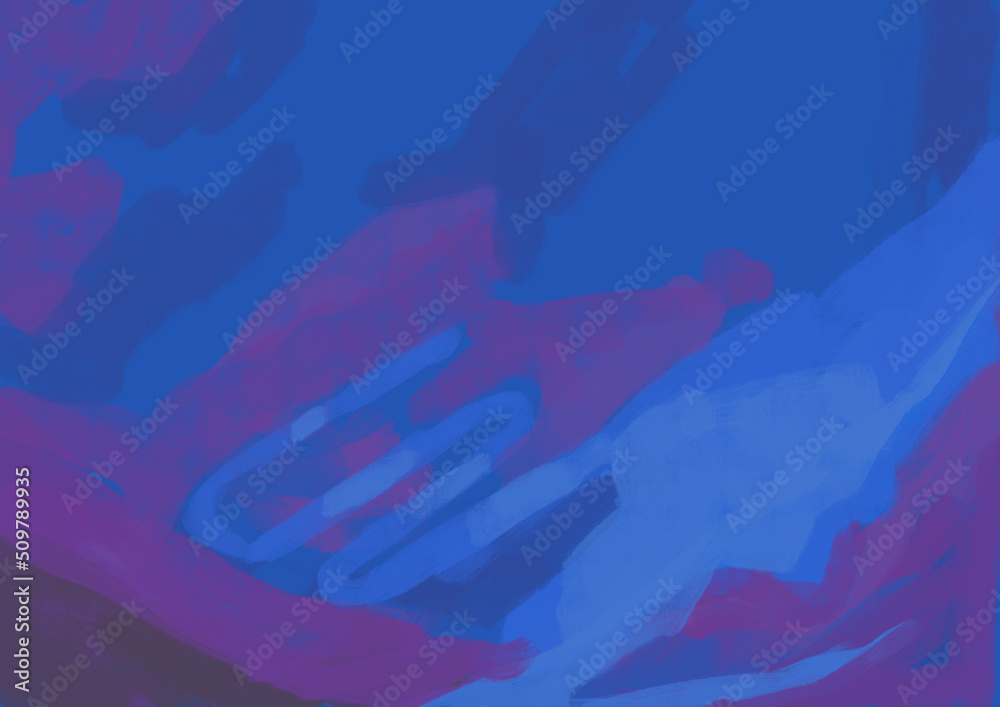 Energetic paint texture, large brush stroke, overlay, mixed color, art ...