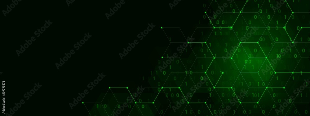 Vector neon information background frame. Computer technology design ...