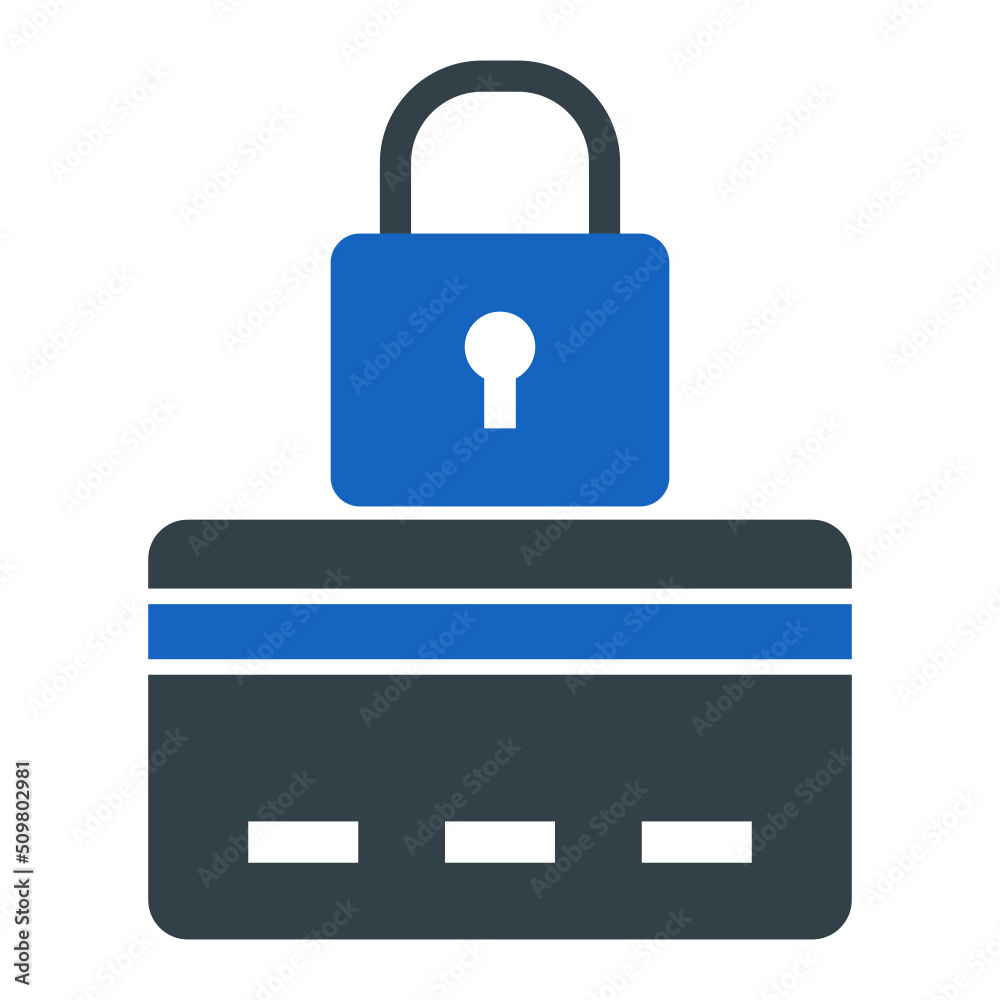 Safe Credit Card Icon Design Stock Vector | Adobe Stock Safe Credit Card Icon Design Stock Vector | Adobe Stock