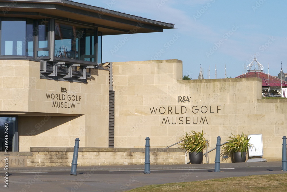 World Golf Museum in St Andrews, Scotland - home of the golf 150th golf ...