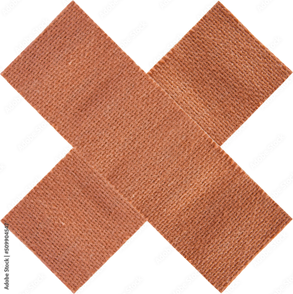 Sticky medical fabric plaster first-aid equipment isolated Stock Photo ...