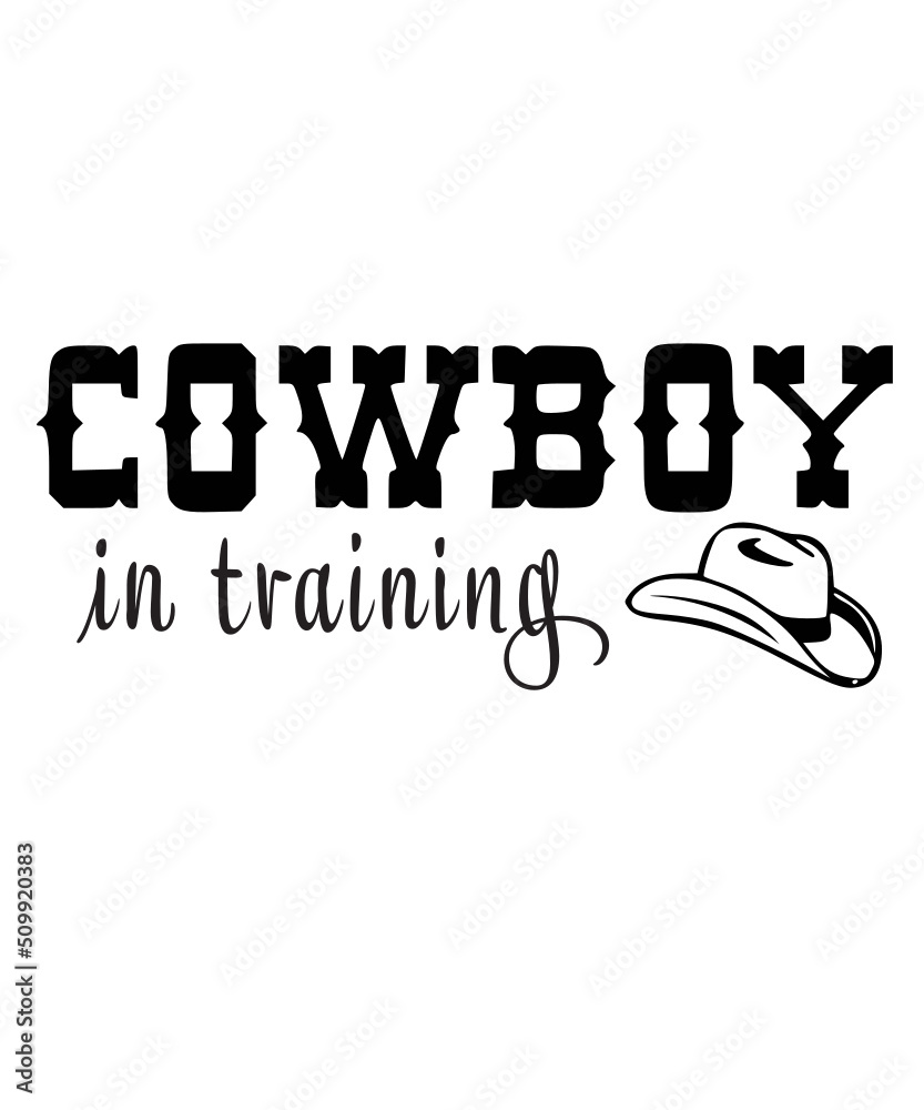 cowboy in training svg png, Baby Cowboy svg, Kids Cowboy svg, Boys ...