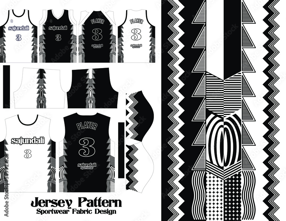 Jersey Apparel Sport Wear Sublimation pattern Design 25 for Soccer ...