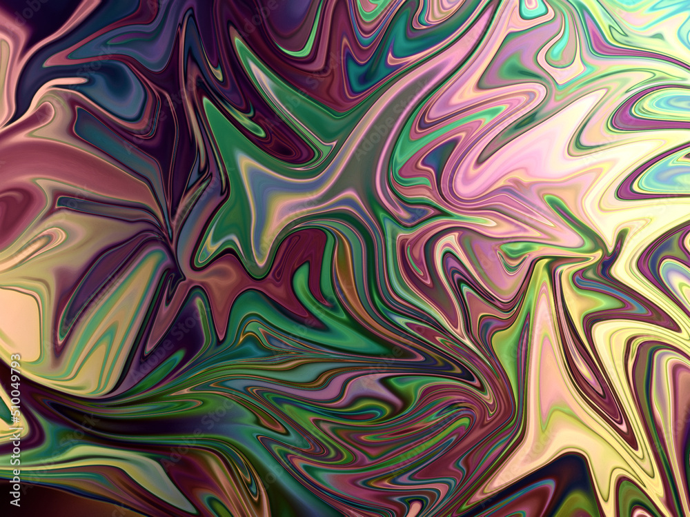 PUSH AND PULL warped distorted muted colors Stock Illustration | Adobe ...