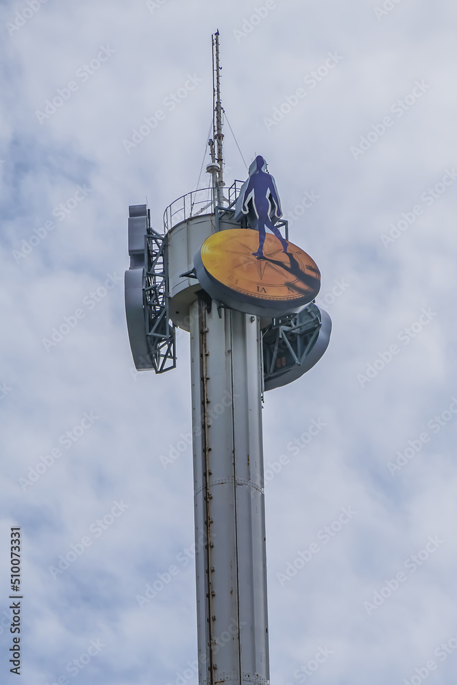 Rotterdam Euromast (designed by Hugh Maaskant, completed between 1958 ...