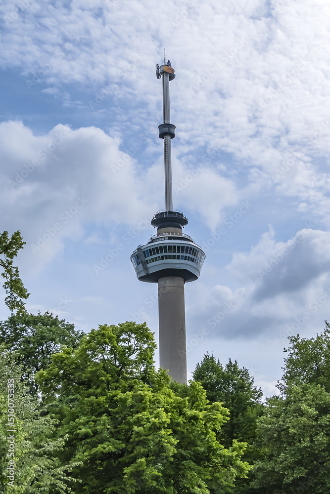 Rotterdam Euromast (designed by Hugh Maaskant, completed between 1958 ...