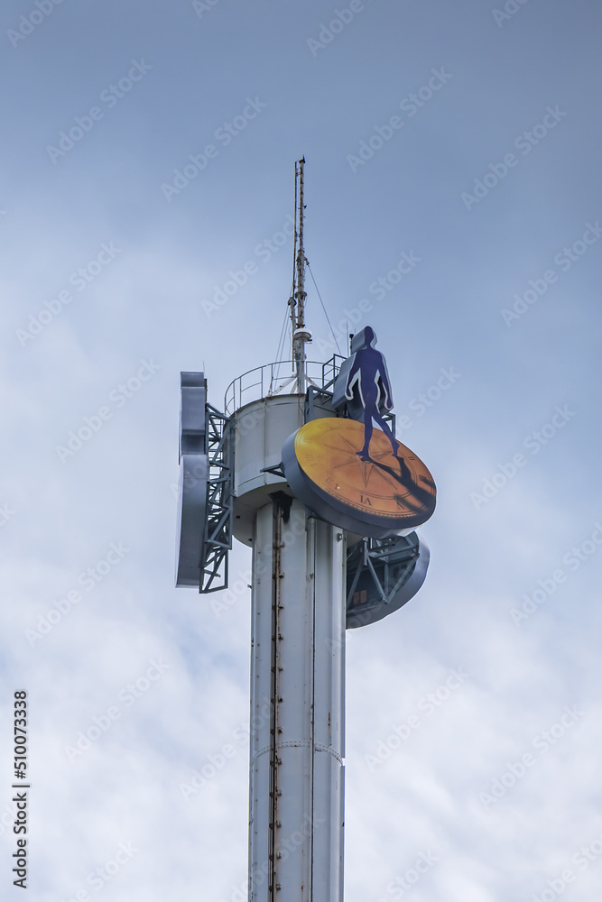 Rotterdam Euromast (designed by Hugh Maaskant, completed between 1958 ...