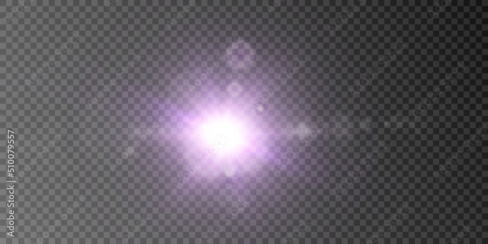 bright burst of starlight png. Light sunlight. Shimmering highlights on ...