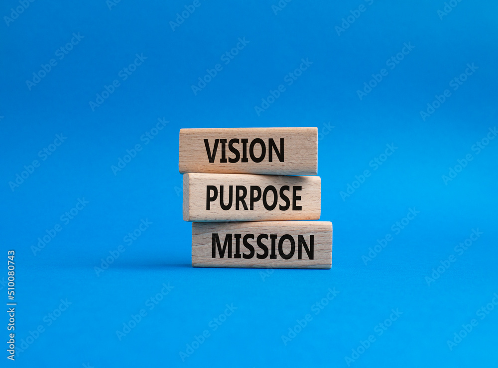 Vision Purpose Mission symbol. Concept word Vision Purpose Mission on ...