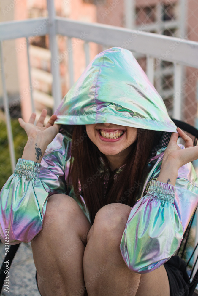 Fun smile portrait Stock Photo | Adobe Stock