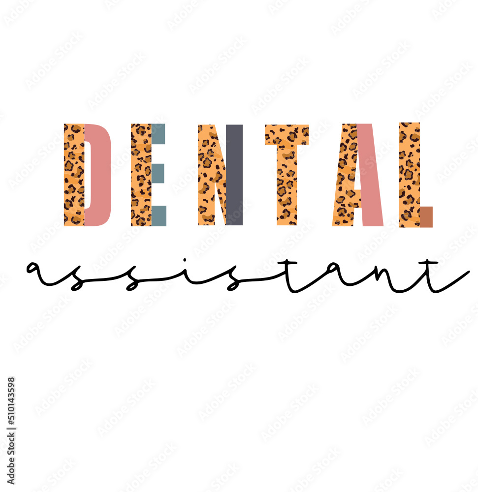 Tooth svg, Tooth leopard print svg, dentist svg, dental assistant svg ...