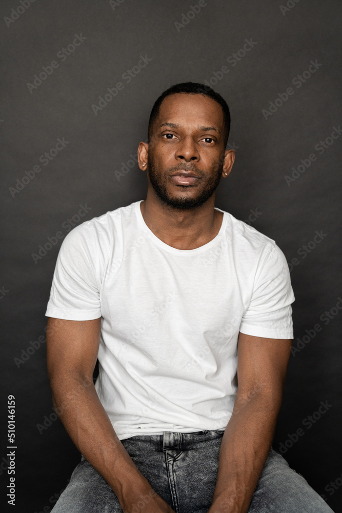 Black Man Portrait Stock Photo | Adobe Stock
