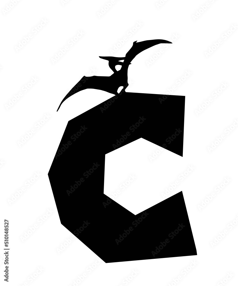 Vetor de Dinosaur Font SVG, Dinosaur Alphabet, Dinosaur Cut Files, t ...