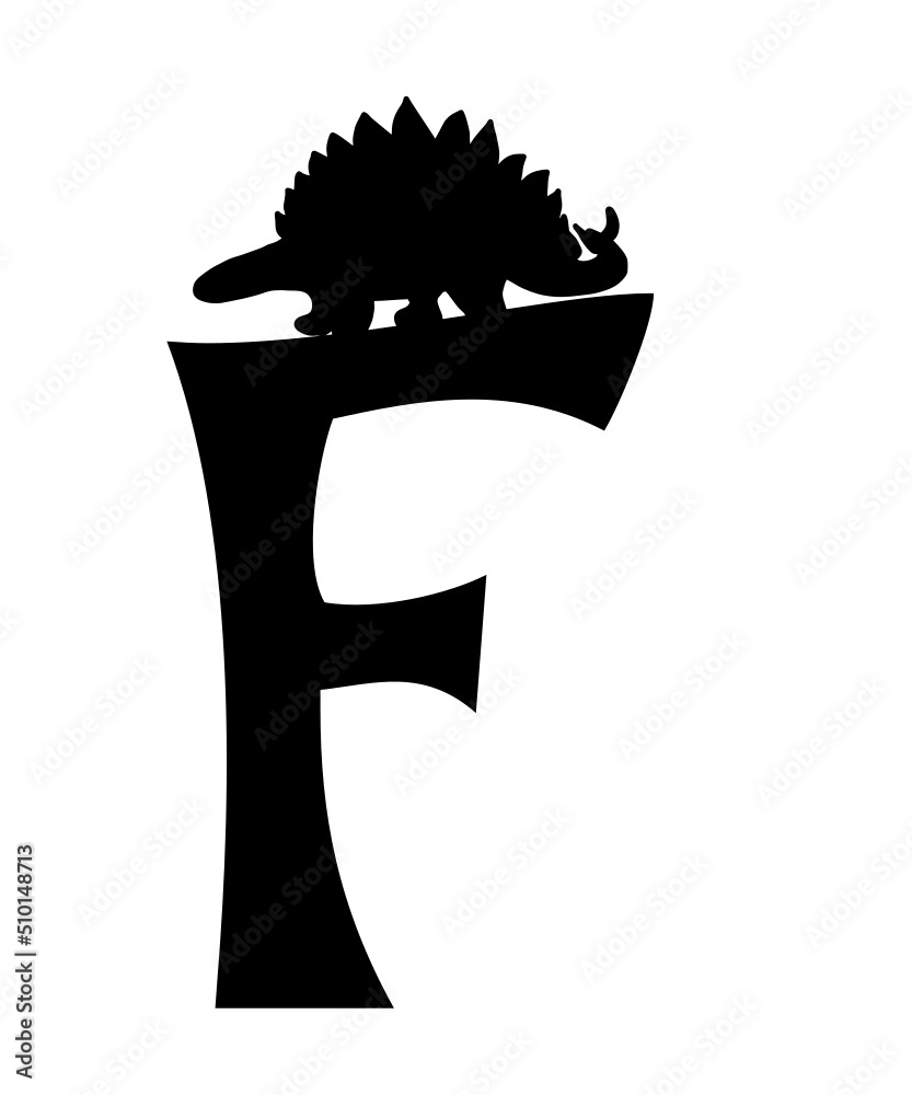 Vetor de Dinosaur Font SVG, Dinosaur Alphabet, Dinosaur Cut Files, t ...