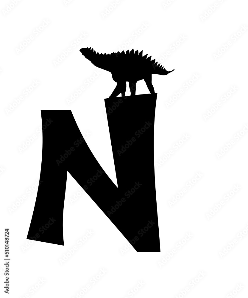 Dinosaur Font SVG, Dinosaur Alphabet, Dinosaur Cut Files, t rex font ...