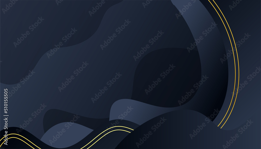 Colorful dark blue presentation templates elements. Vector infographics ...