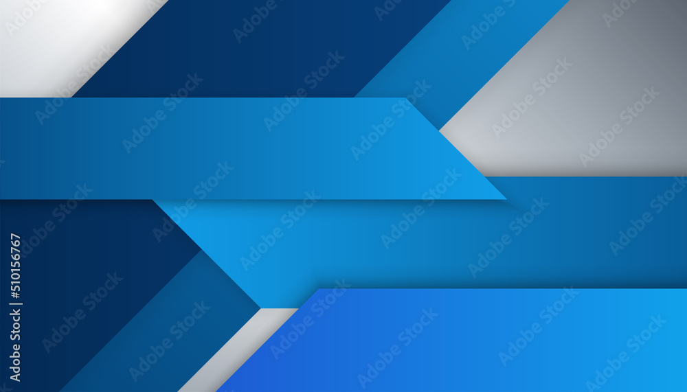 Colorful blue presentation templates elements. Vector infographics. Use ...